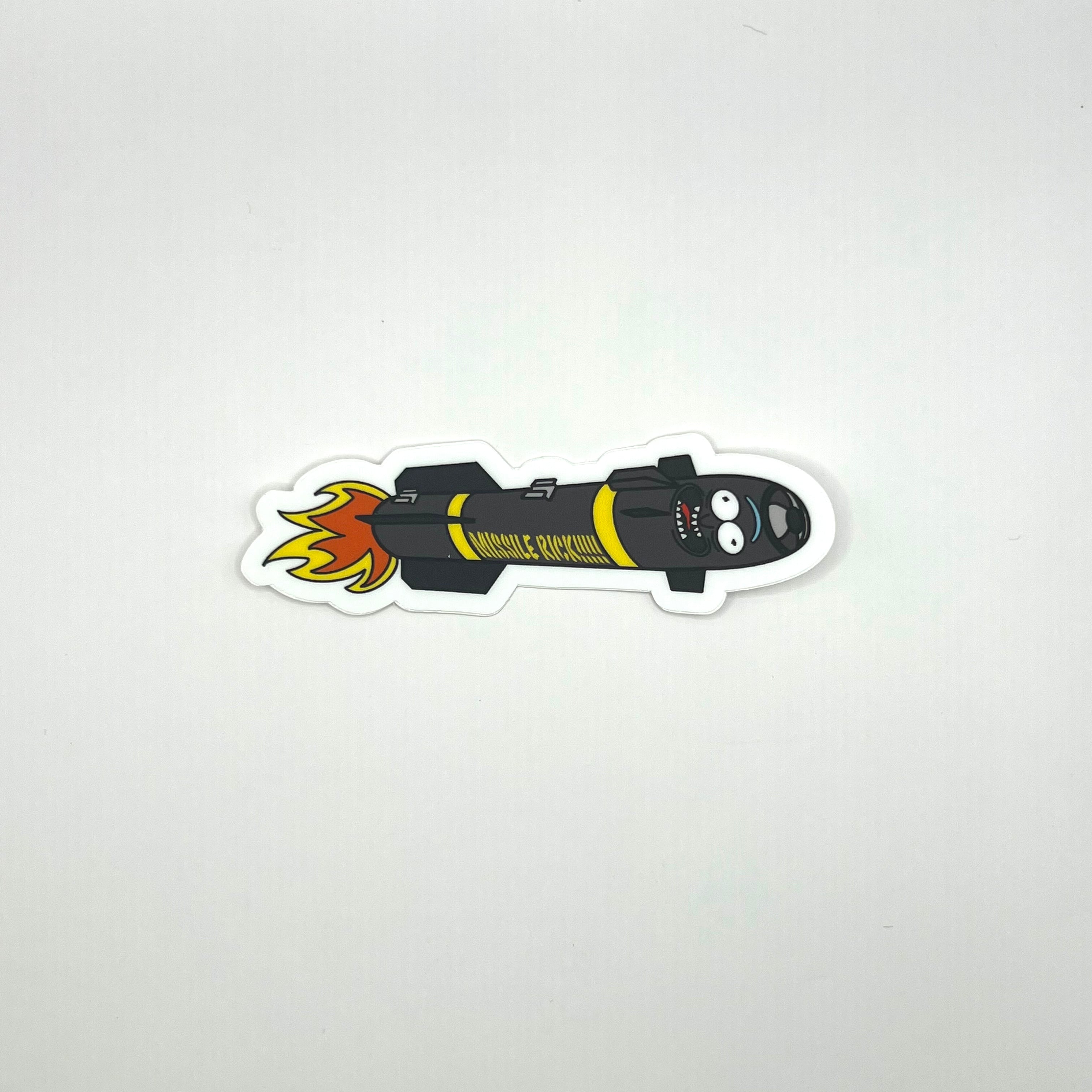 Missile Rick Sticker – LOW + LETHAL